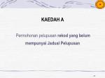 PPT - TAKLIMAT PROGRAM PELUPUSAN REKOD ARKIB NEGARA MALAYSIA PowerPoint ...