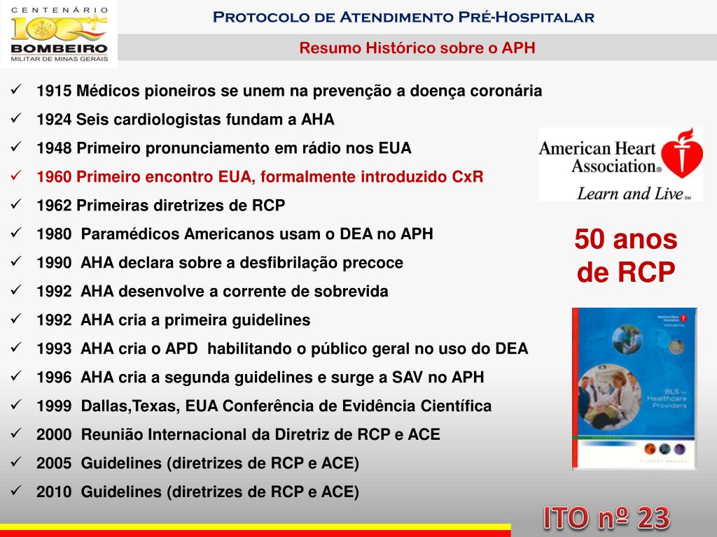 PPT - Treinamento de Atualização em APH PowerPoint Presentation, free ...