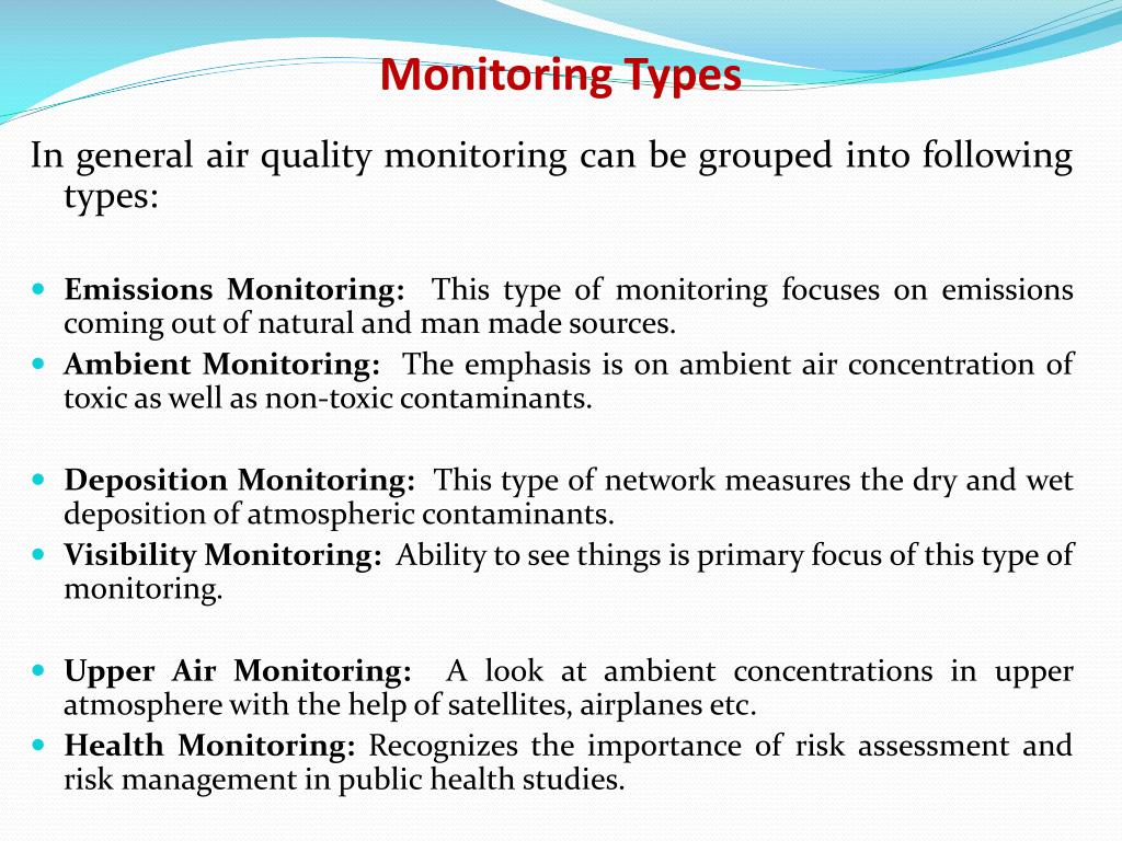 PPT - “Air Quality Monitoring” >>>>>> Dr. Wesam Al Madhoun PowerPoint ...