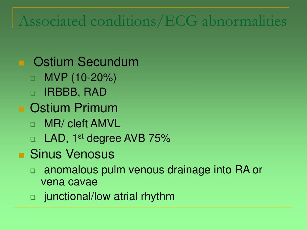 PPT - First Do No Harm: Management of Atrial Septal Defect in Adult ...