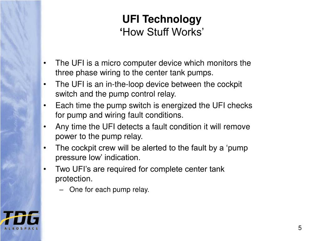 PPT - UFI Technology Fuel System Protection PowerPoint Presentation ...