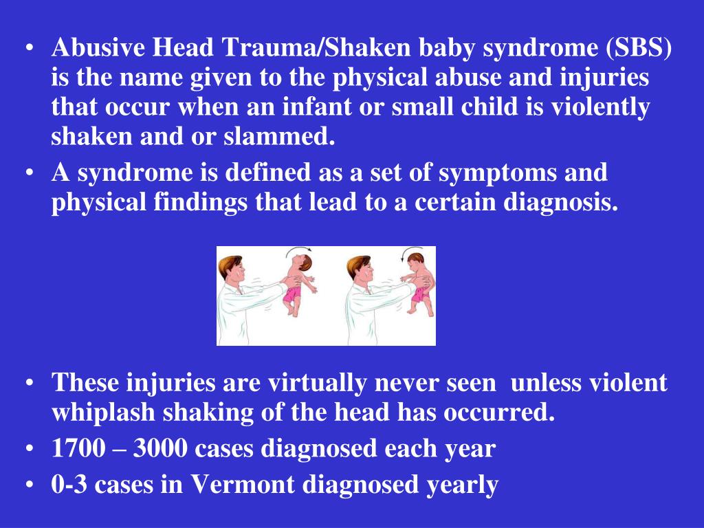 PPT - Shaken Baby Syndrome/Abusive Head Trauma Prevention Program ...