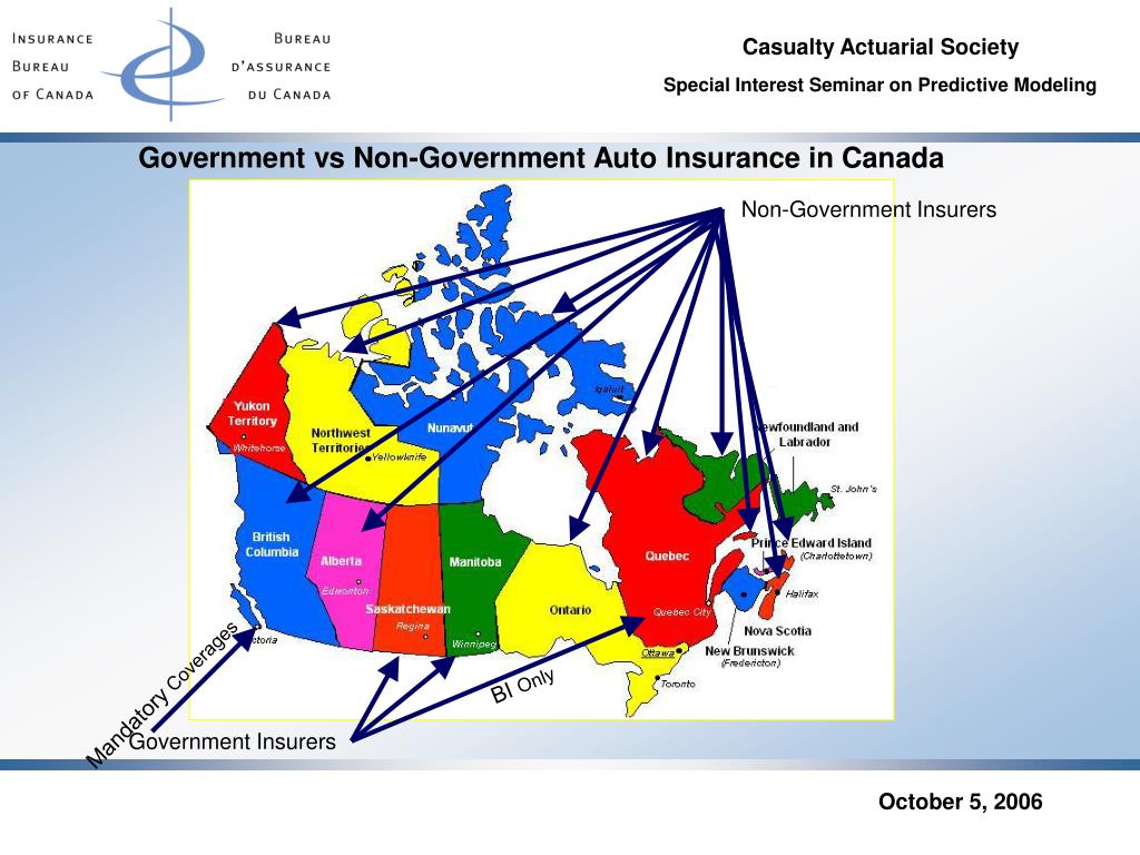 PPT - The Canadian Loss Experience Automobile Rating PowerPoint ...