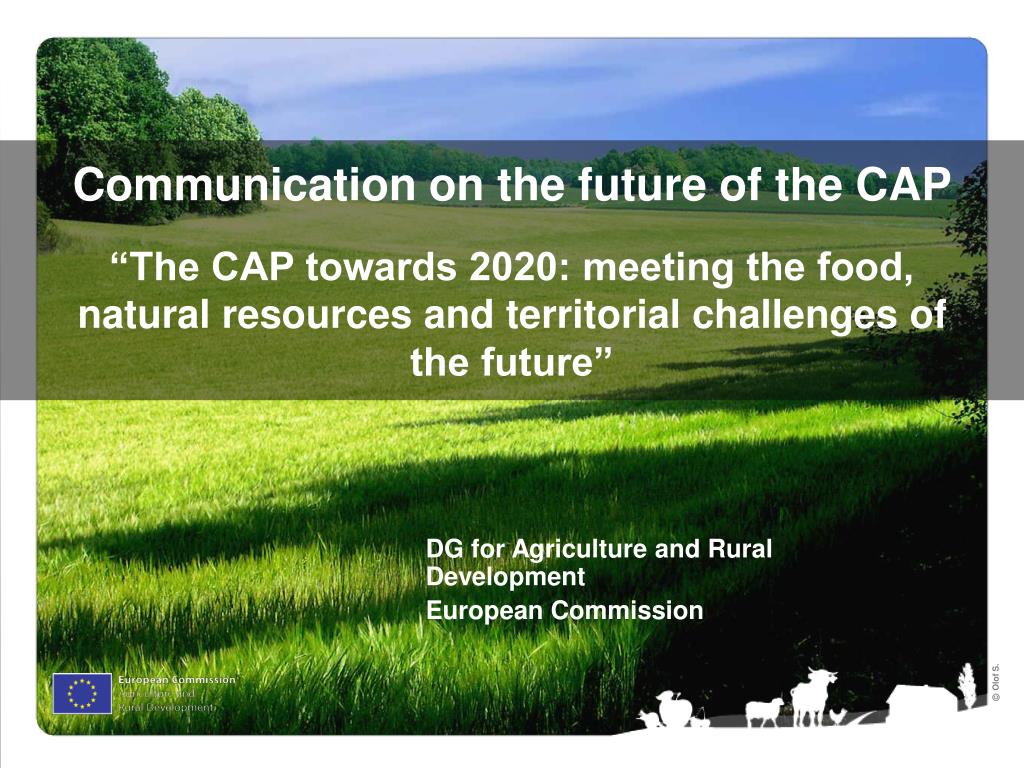 PPT - DG for Agriculture and Rural Development European Commission ...