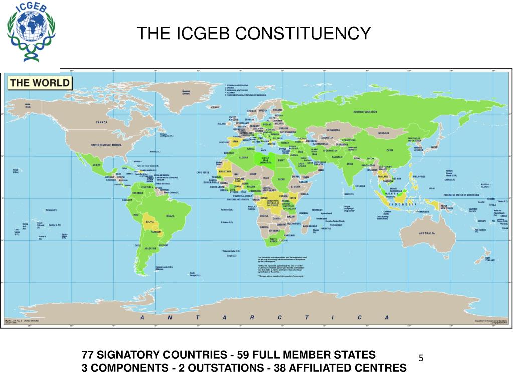 PPT - International Centre for Genetic Engineering and Biotechnology ...