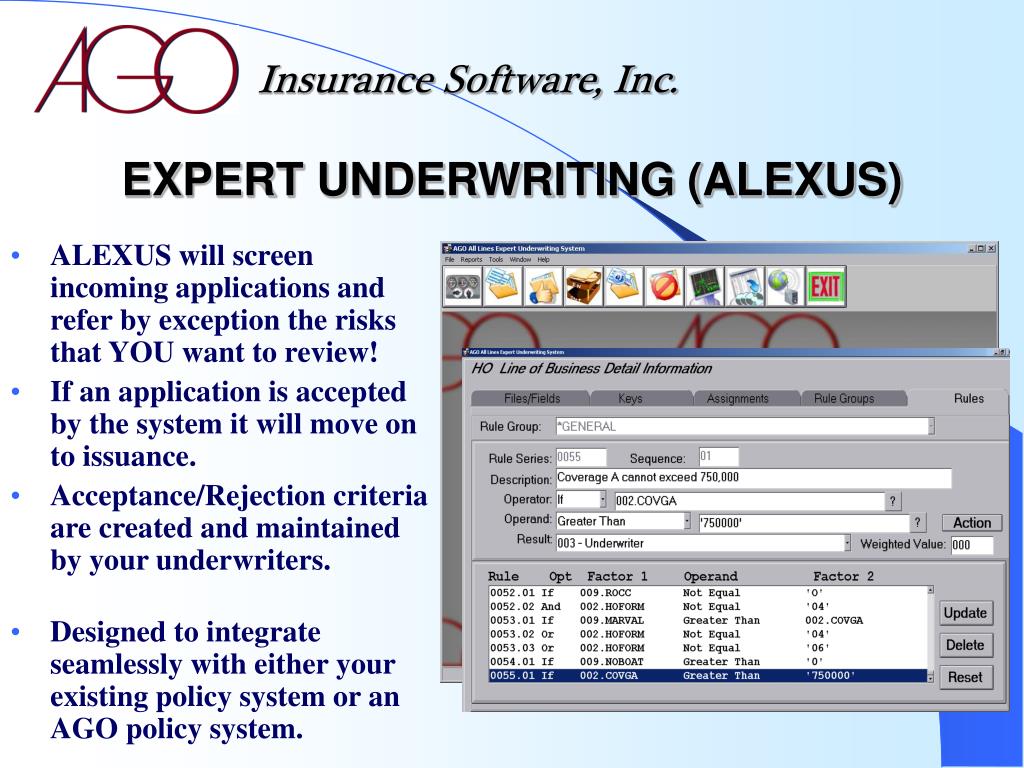 PPT - AGO Insurance Software, Inc. provides the Workers ’ Compensation ...