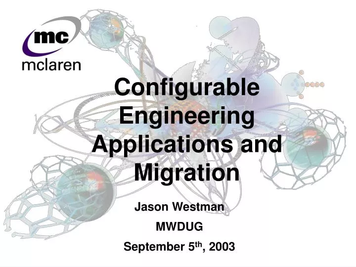PPT - Configurable Engineering Applications and Migration PowerPoint ...