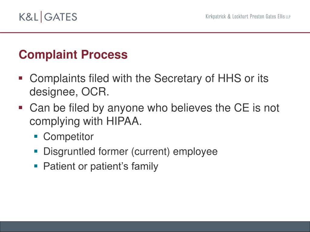 PPT - Enforcing HIPAA Lorman Education Service August 22, 2007 Tacoma ...