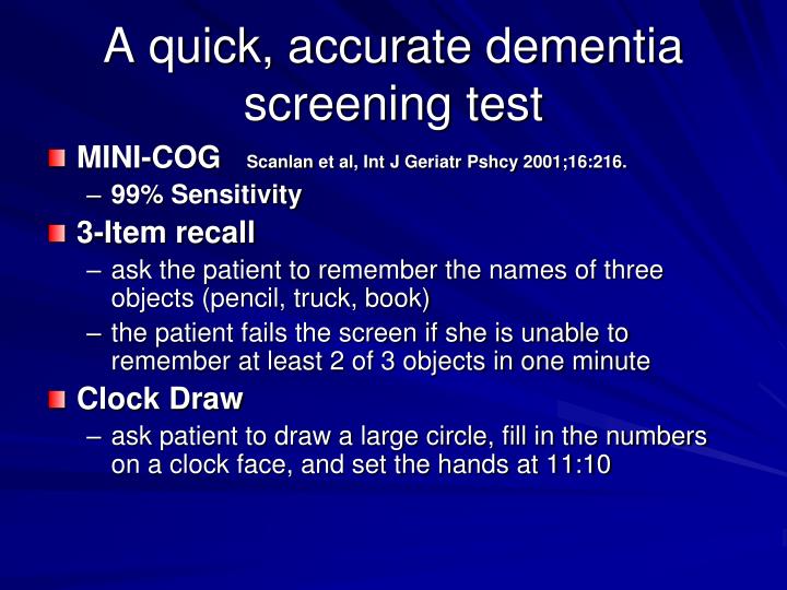 PPT - Managing Dementia in Primary Care: From Diagnosis to Driving to ...