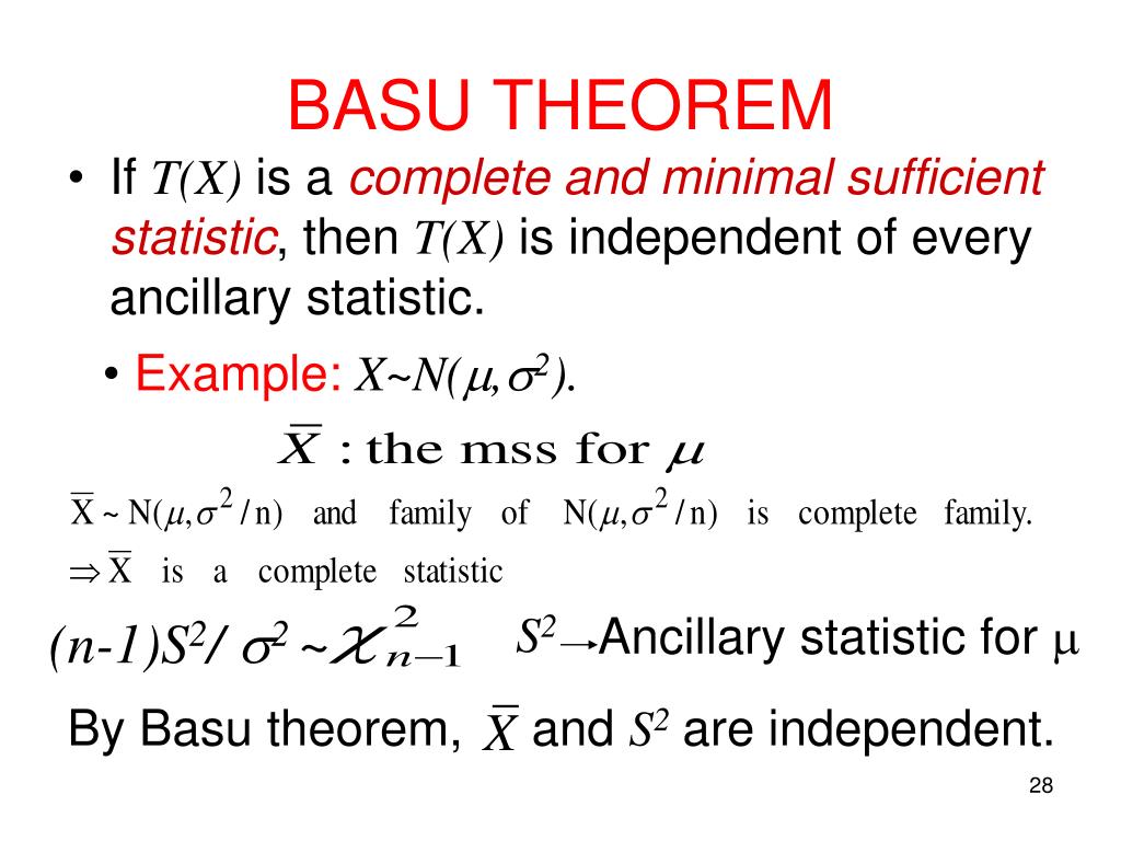 Ppt Statistical Inference Part Ii Some Properties Of Estimators