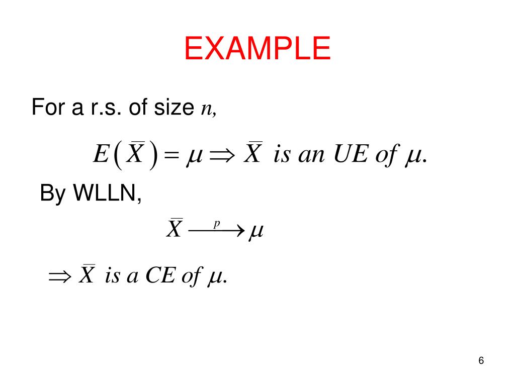 Ppt Statistical Inference Part Ii Some Properties Of Estimators