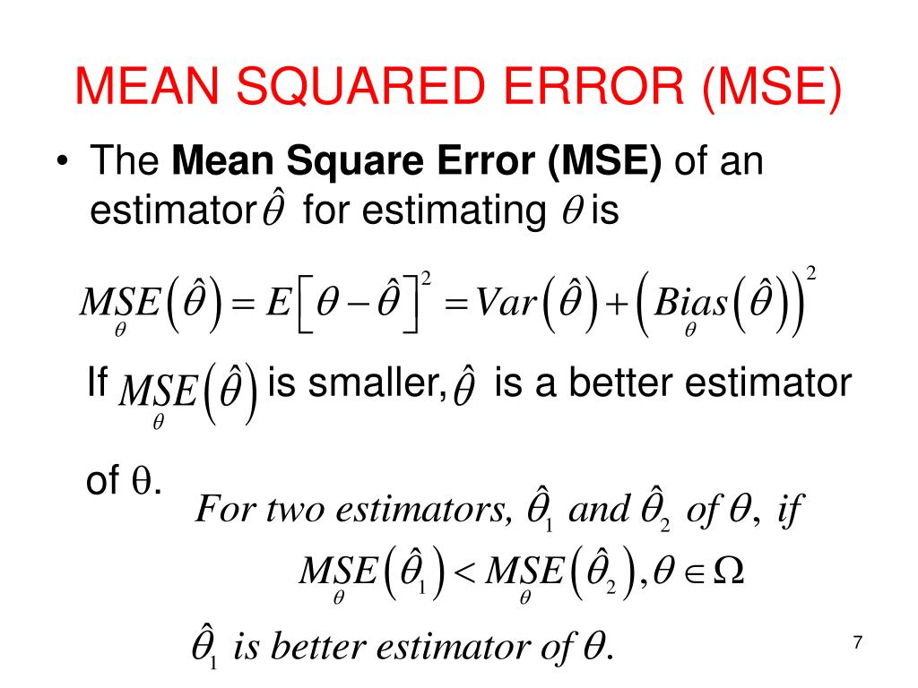 Ppt Statistical Inference Part Ii Some Properties Of Estimators