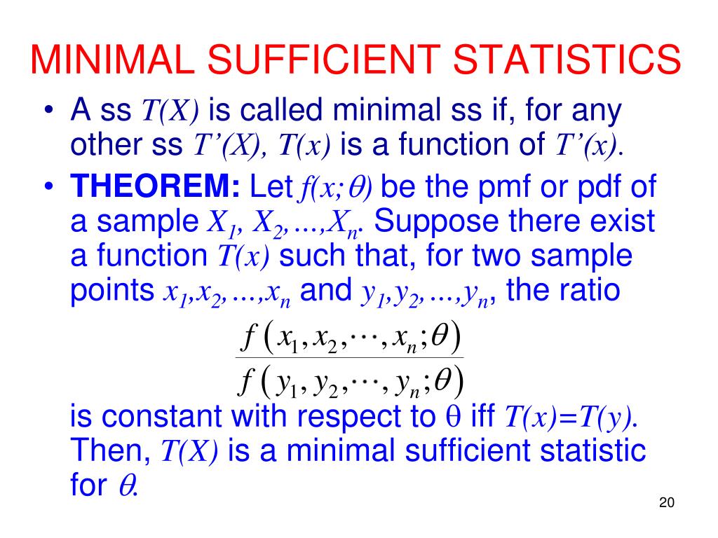 Ppt Statistical Inference Part Ii Some Properties Of Estimators
