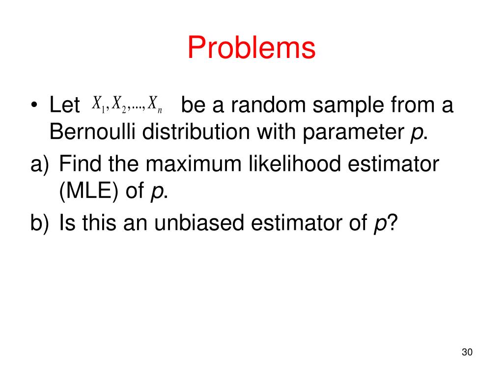 Ppt Statistical Inference Part Ii Some Properties Of Estimators