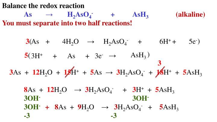 PPT - Electrochemistry Lesson 6 Balancing Redox Reactions PowerPoint ...
