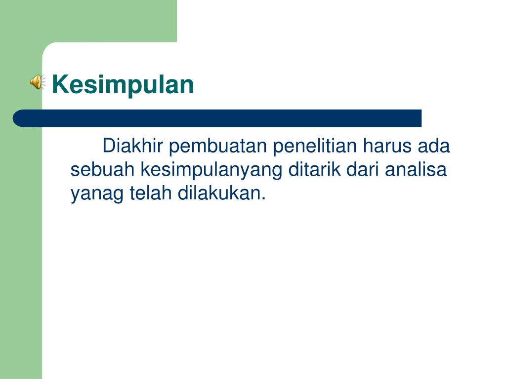 PPT - BAB 7 PENULISAN LAPORAN PENELITIAN PowerPoint Presentation, free ...