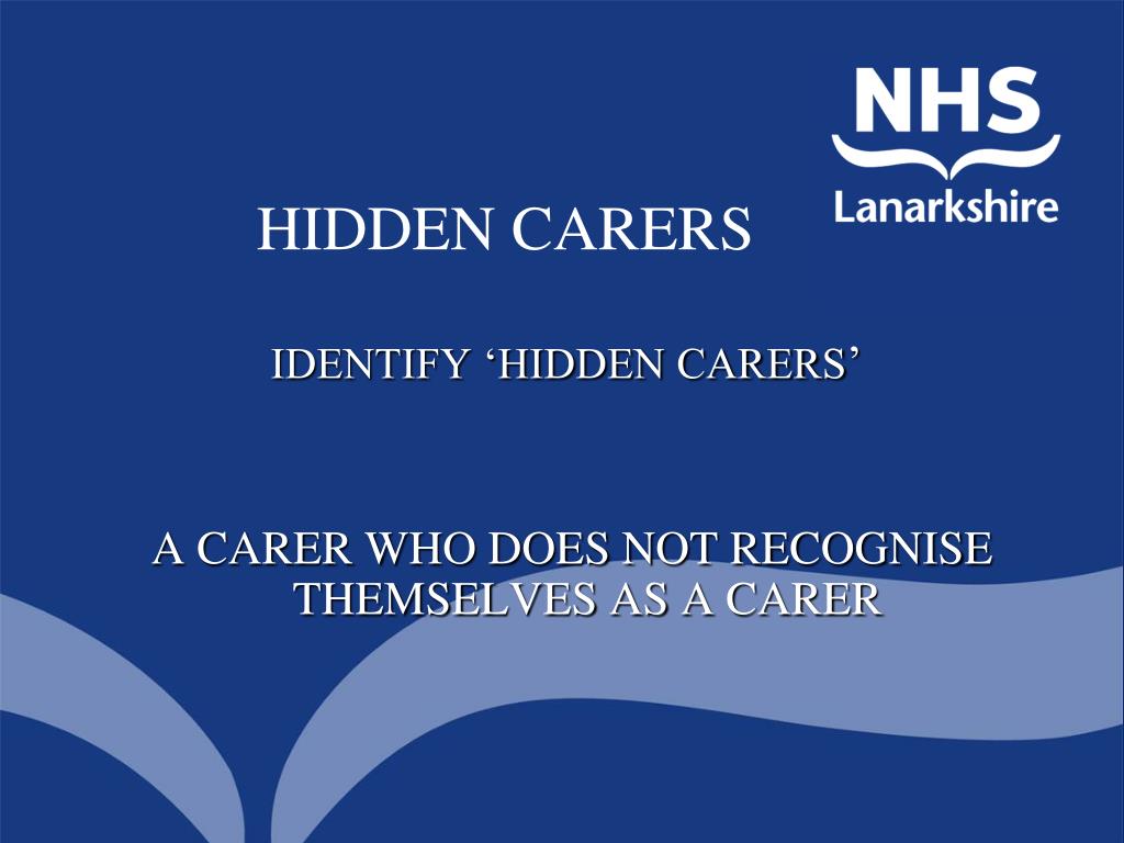 PPT - NHS Lanarkshire Carers Information Strategy PowerPoint ...