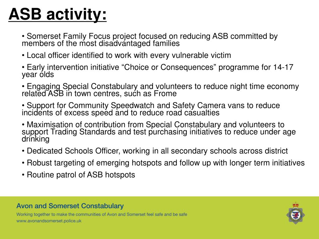 PPT - PCC: Police & Public Forum Somerset East Police BCU Chief ...