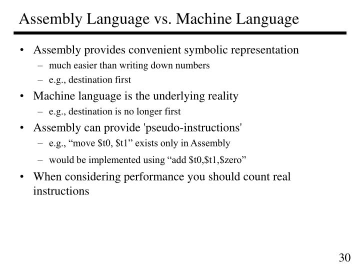PPT - INSTRUCTIONS: LANGUAGE OF THE MACHINE PowerPoint Presentation ...