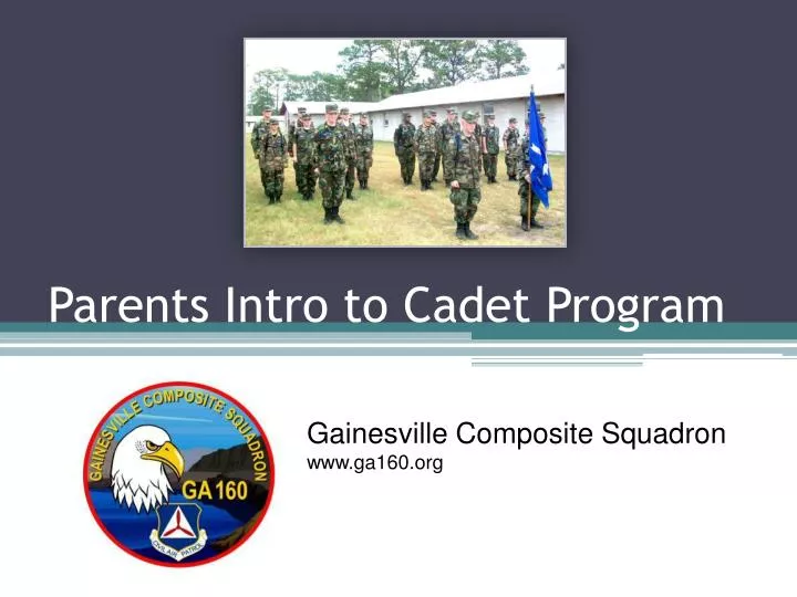 PPT - Parents Intro to Cadet Program PowerPoint Presentation, free ...