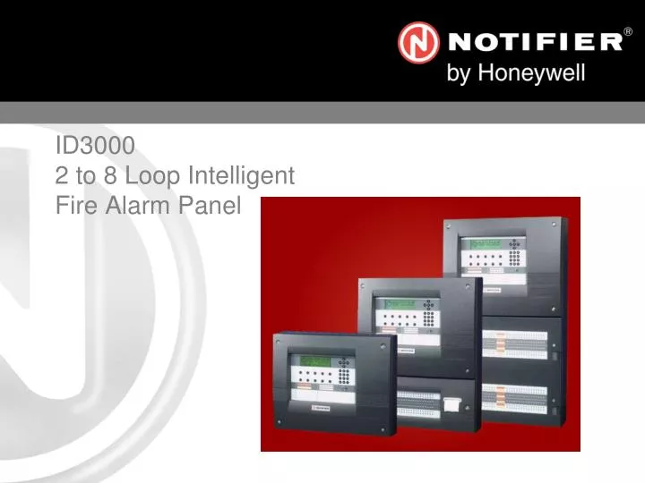 PPT - ID3000 2 to 8 Loop Intelligent Fire Alarm Panel PowerPoint ...
