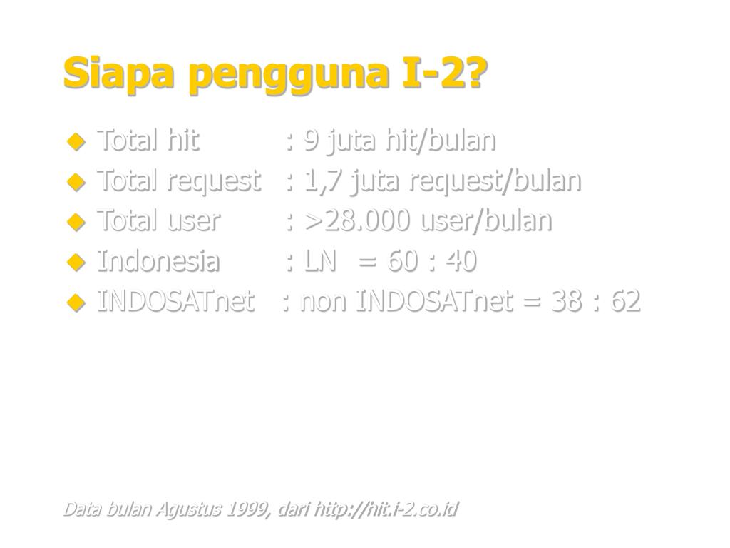 PPT - ‘Indonesia Interactive’ Portal pertama di Indonesia PowerPoint ...