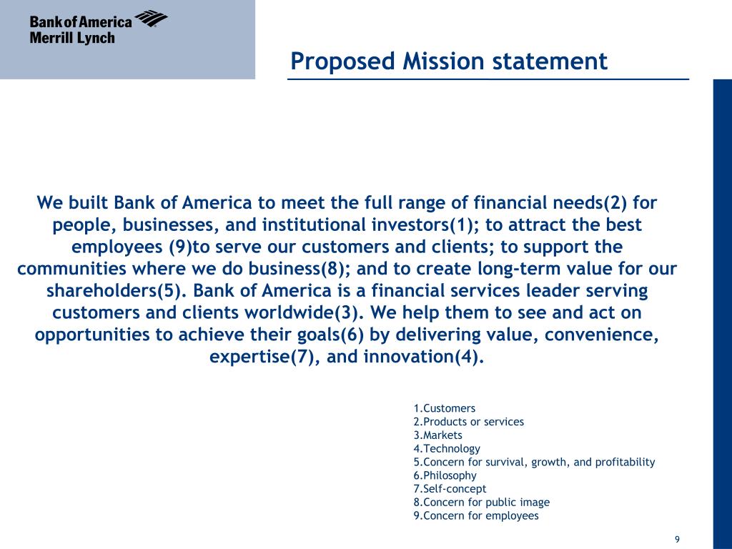 PPT - Bank of America Strategic Management Plan PowerPoint Presentation ...
