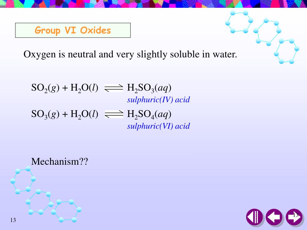 PPT - Periodic Relationship among the Oxides of the Elements Li to Cl ...
