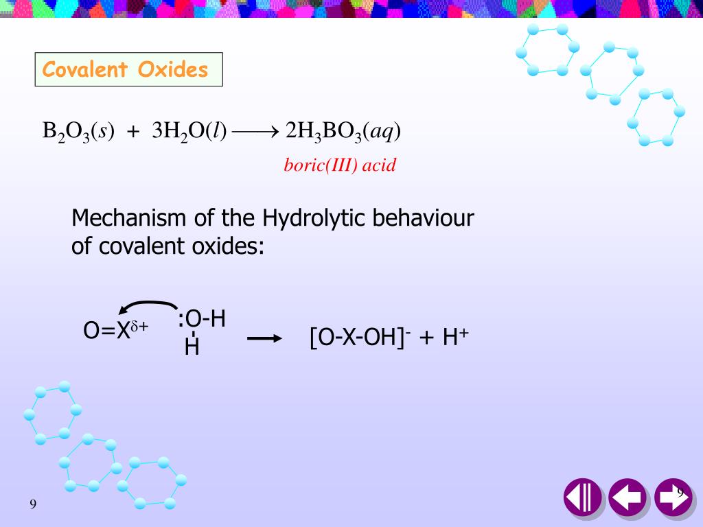 PPT - Periodic Relationship among the Oxides of the Elements Li to Cl ...