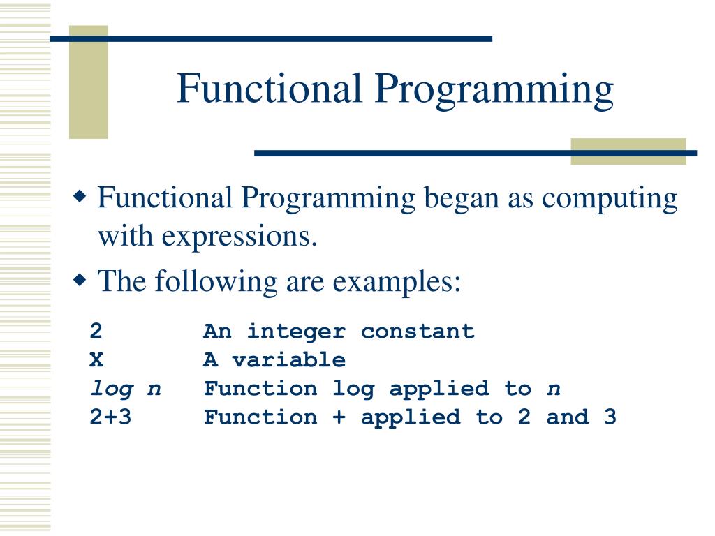 PPT Functional Programming PowerPoint Presentation Free Download