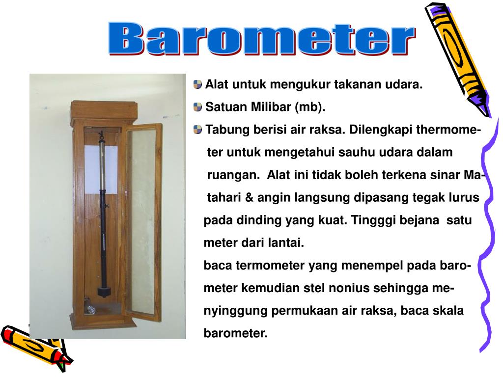 PPT - STASIUN KLIMATOLOGI Adalah unit pelaksana teknis BMG PowerPoint ...