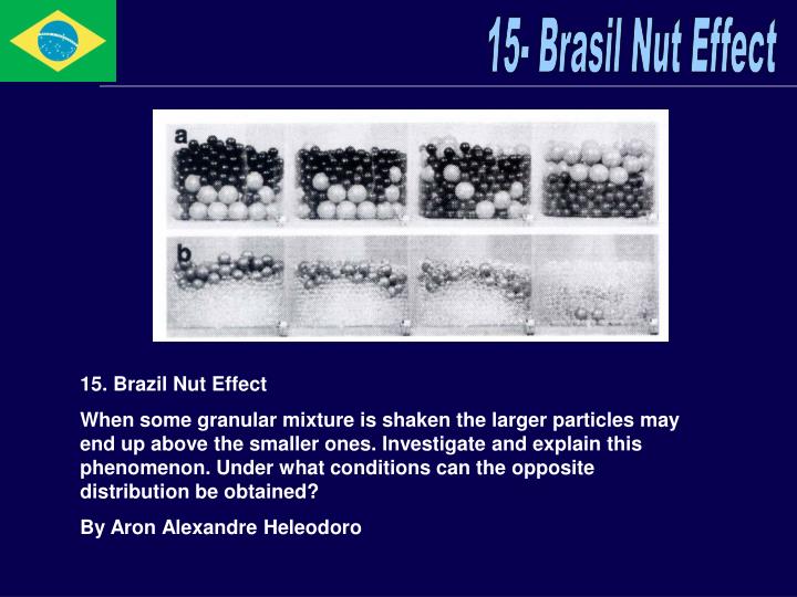 PPT - 15- Brasil Nut Effect PowerPoint Presentation, free download - ID ...
