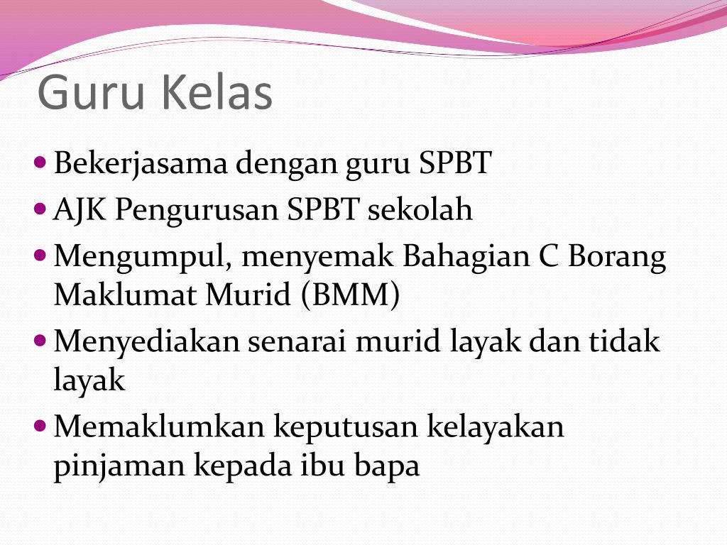PPT - KURSUS PENGURUSAN BAGI GURU PENYELARAS SPBT SEKOLAH-SEKOLAH ...