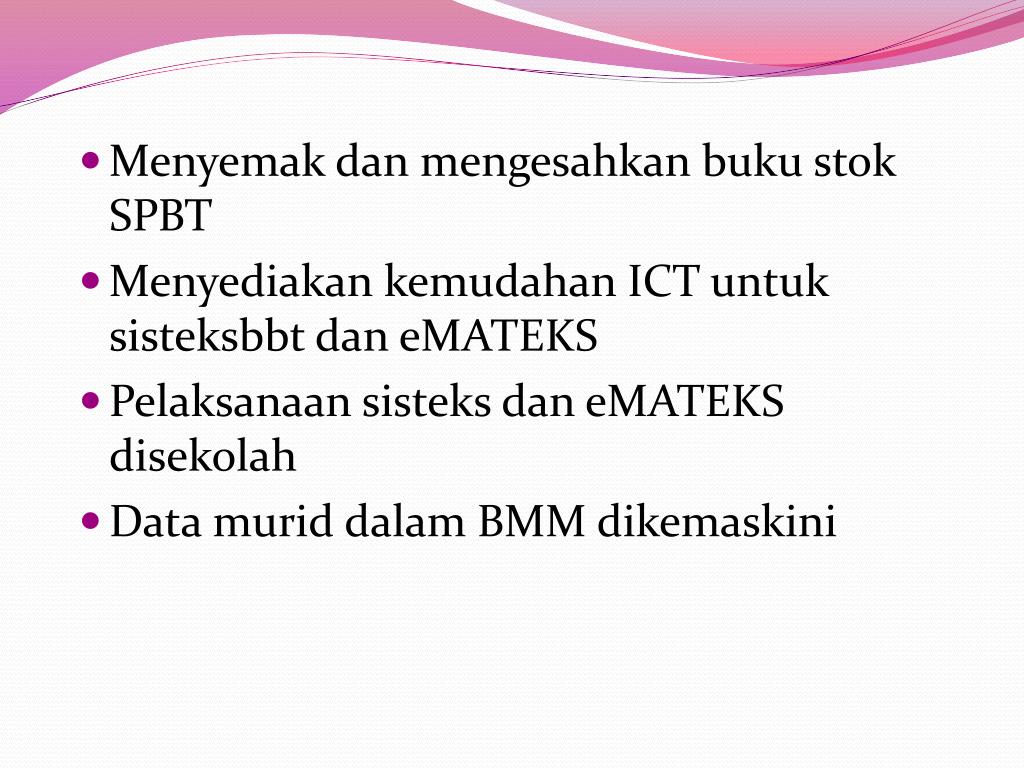 PPT - KURSUS PENGURUSAN BAGI GURU PENYELARAS SPBT SEKOLAH-SEKOLAH ...