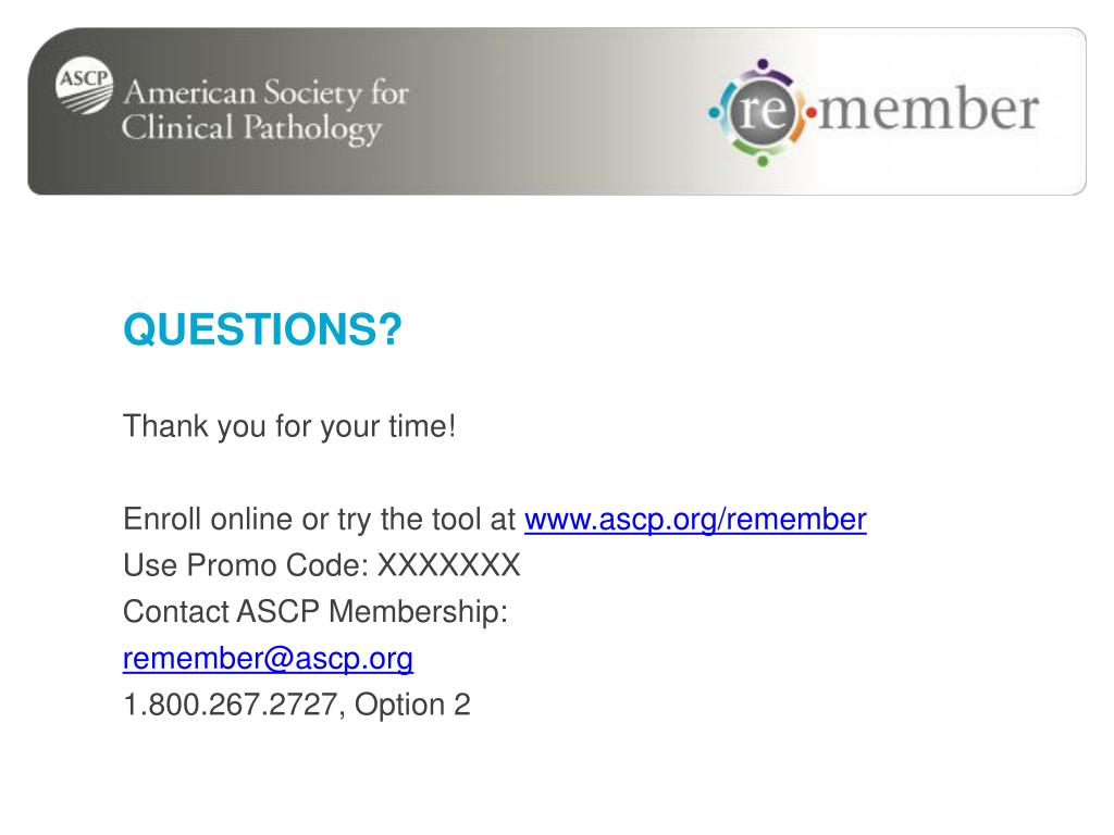 PPT - ASCP Membership Saves time Saves money Eliminates paperwork ...