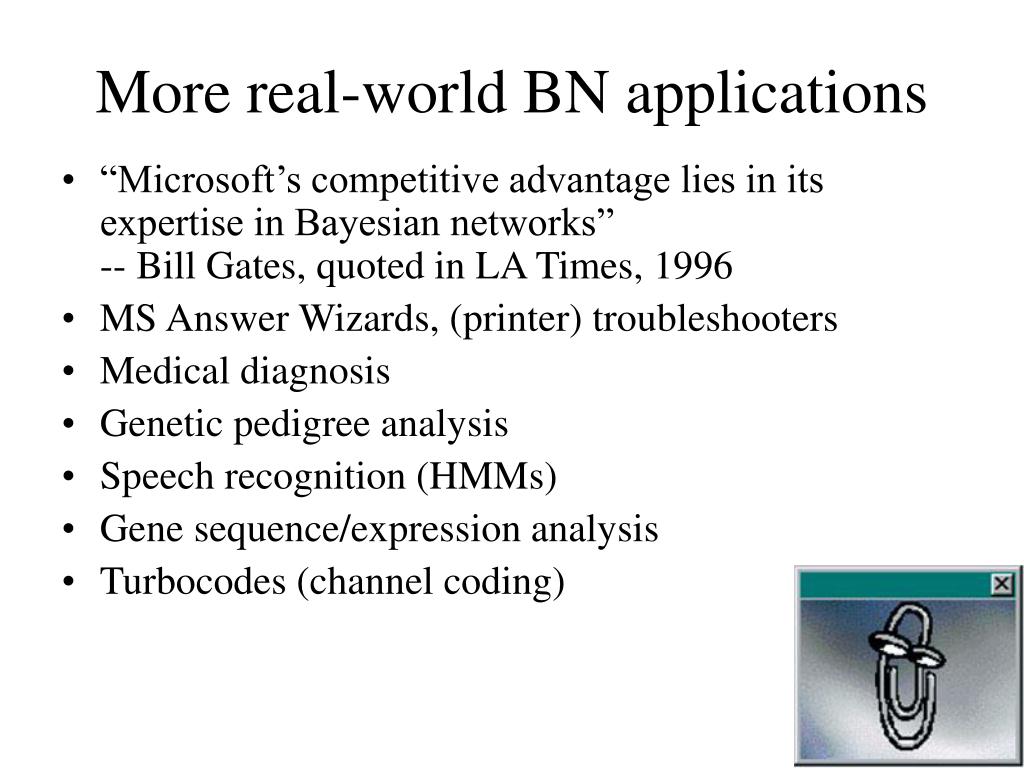 Ppt An Introduction To Bayesian Networks And The Bayes Net Toolbox For Matlab Powerpoint 0198