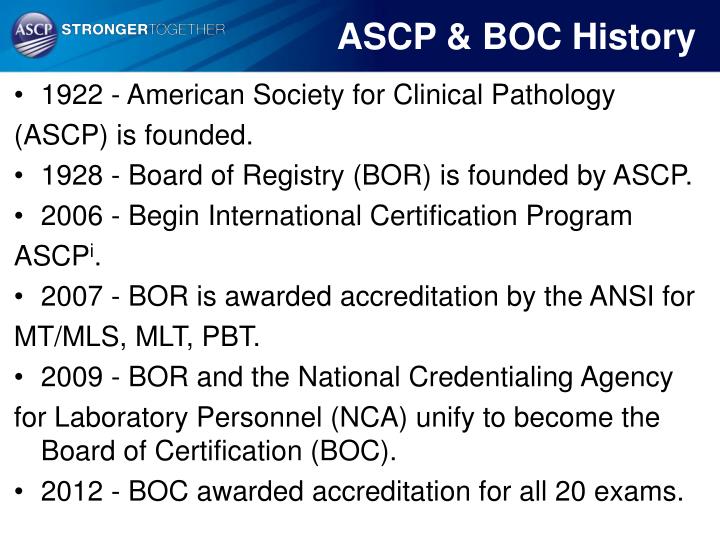 PPT - American Society for Clinical Pathology International ...