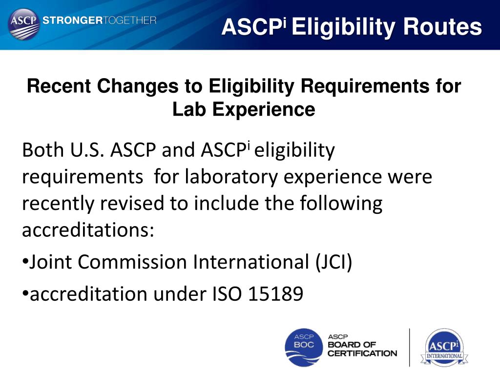 PPT - American Society for Clinical Pathology International ...