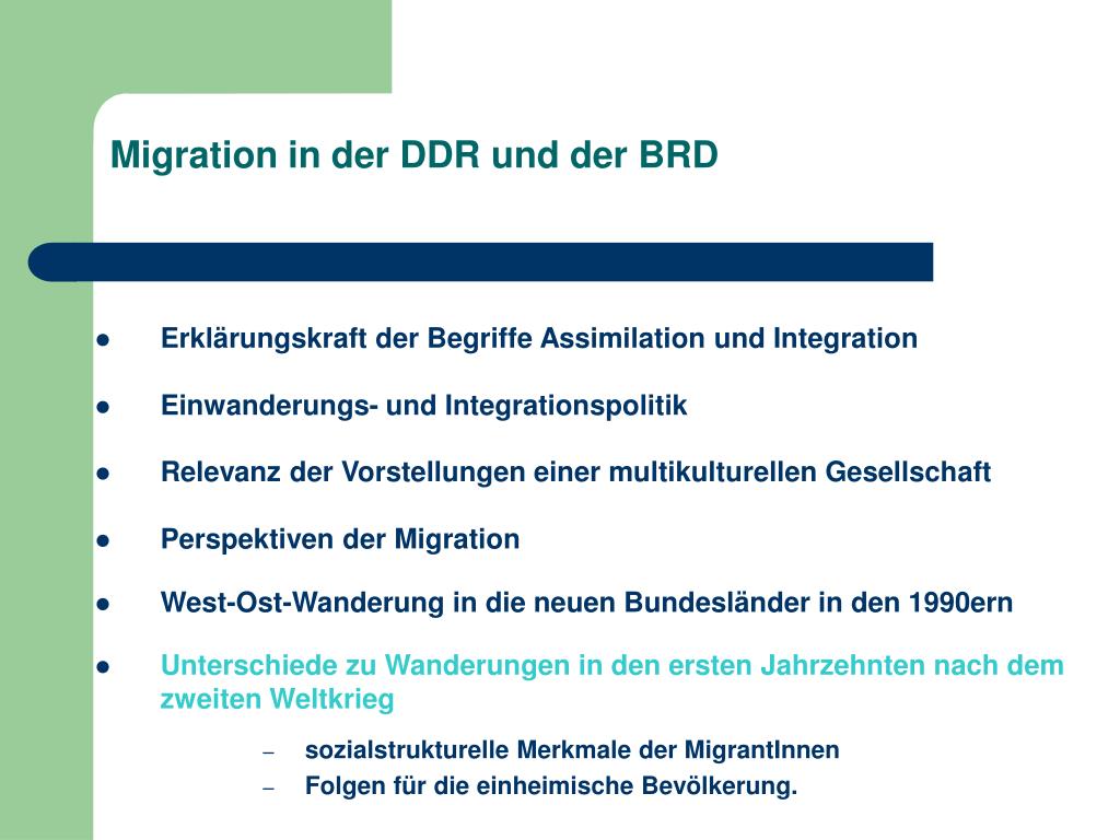 PPT - Dt. Gesellschaftsgeschichte von 1945 bis in die Gegenwart ...