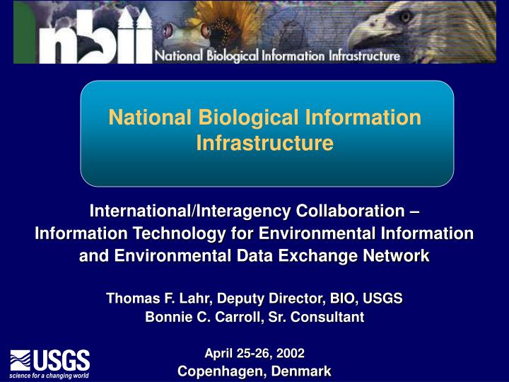 PPT - National Biological Information Infrastructure PowerPoint ...