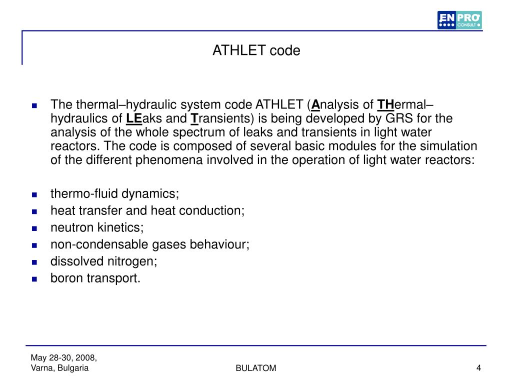 PPT - Analysis Simulator for Kozloduy NPP Units 5 and 6 N.Rijova (ENPRO Consult), J.Steinborn ...