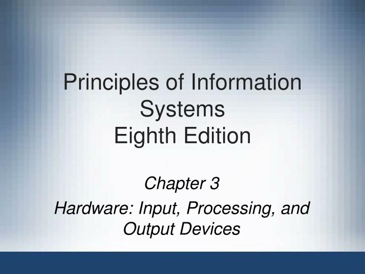 PPT - Principles of Information Systems Eighth Edition PowerPoint ...