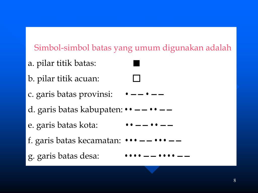 PPT - MENGGAMBAR BATAS DESA pada PETA PowerPoint Presentation, free ...