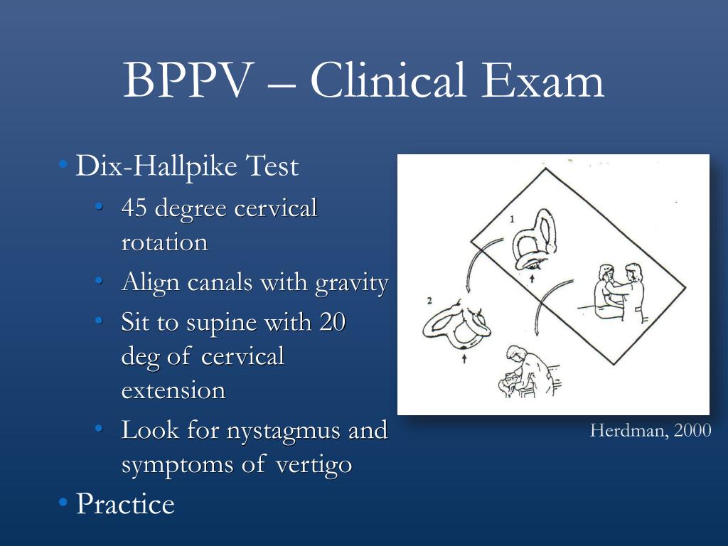 PPT - Vestibular Rehabilitation: Evaluation and Treatment Strategies ...