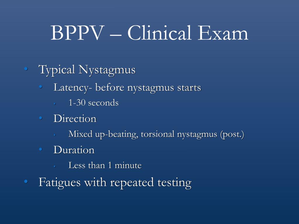 PPT - Vestibular Rehabilitation: Evaluation and Treatment Strategies ...