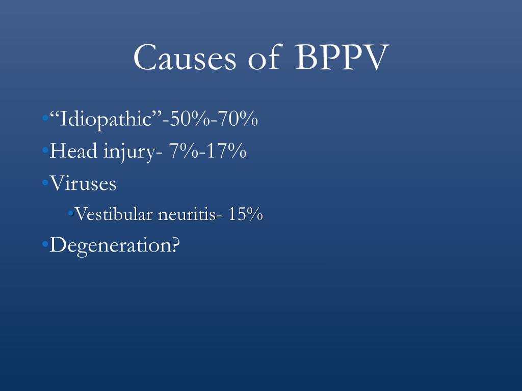 PPT - Vestibular Rehabilitation: Evaluation and Treatment Strategies ...
