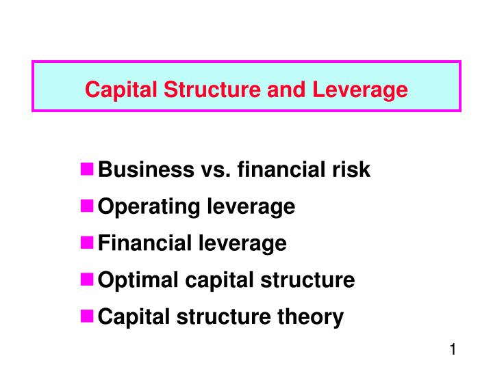 PPT - Capital Structure and Leverage PowerPoint Presentation, free ... PPT - Capital Structure and Leverage PowerPoint Presentation, free ...