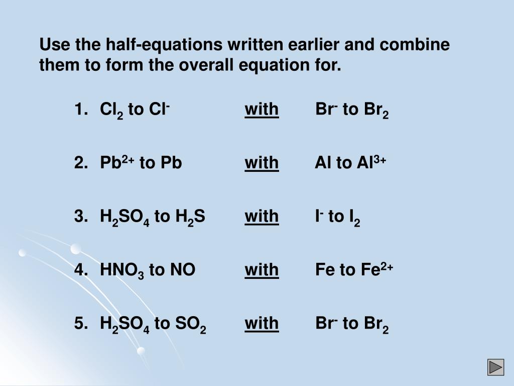 PPT - AS Chemistry OXIDATION STATES, HALF EQUATIONS and REDOX REACTIONS ...