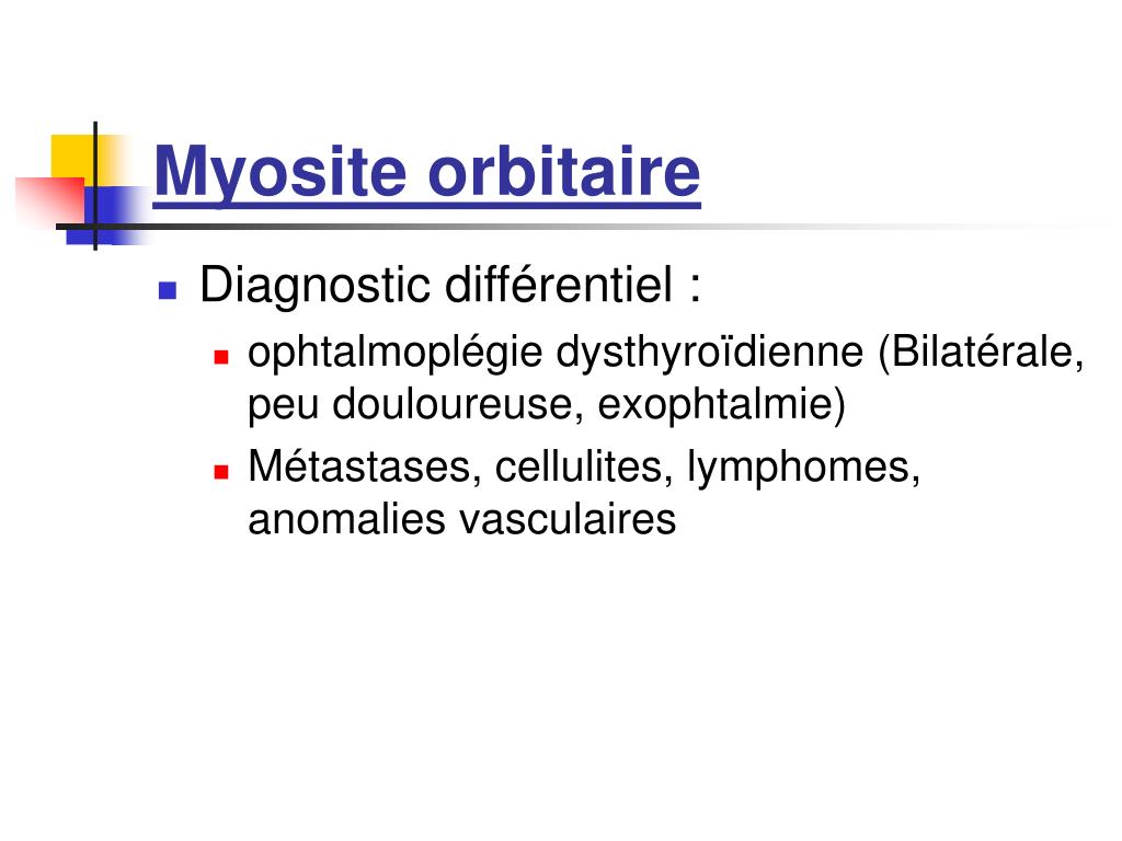PPT - ophtalmoplégies douloureuses PowerPoint Presentation, free ...