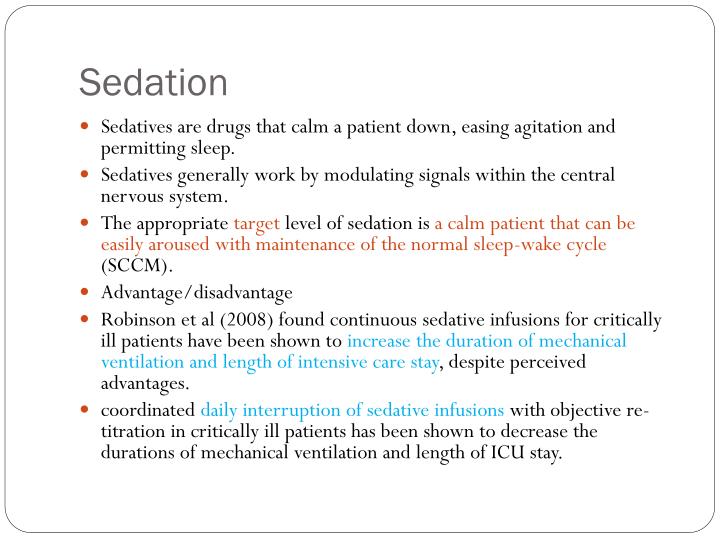 PPT - Sedation and analgesia in the ICU PowerPoint Presentation - ID ...